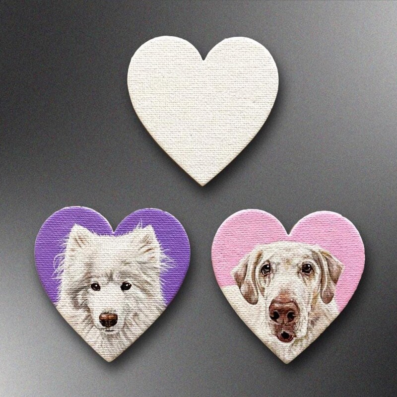 Heart Frames Magnet - Etsy