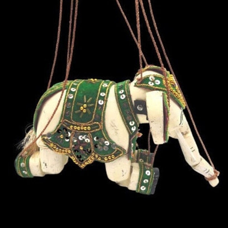 Elephant Puppet - Etsy