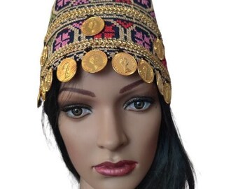 Palestinian Headband With Coin - Etsy