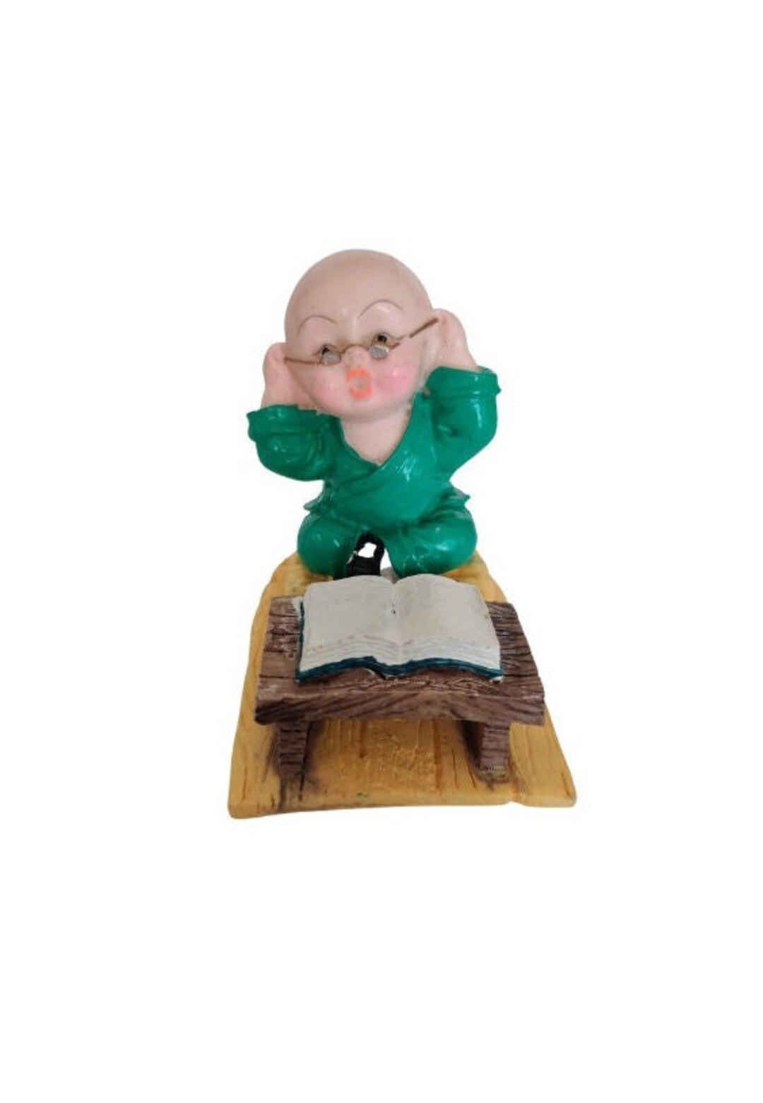 KINDERGARTEN KIDS DECOR Hand-painted Intellectual Baby Tibetan Monk ...