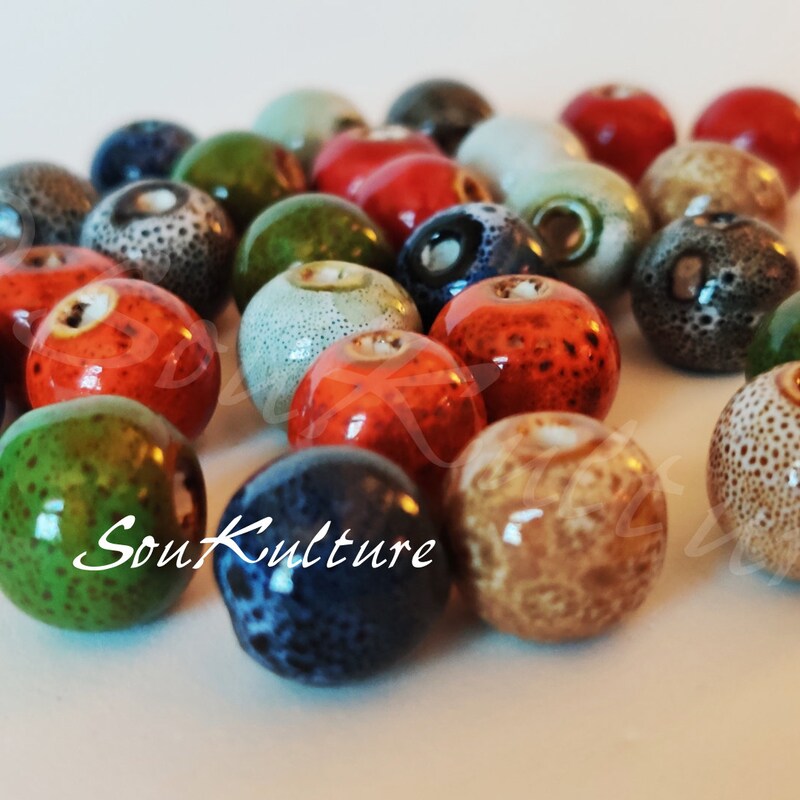 Ceramic Beads - Etsy