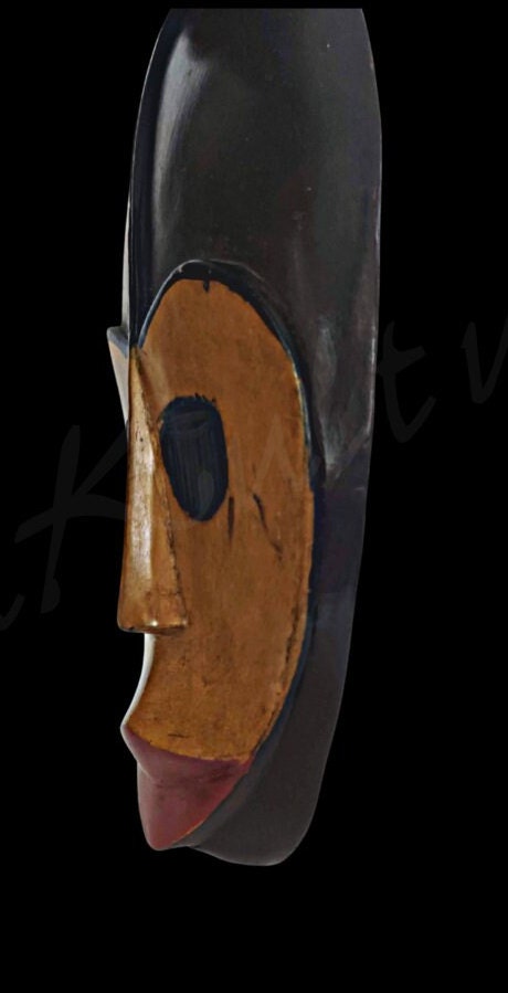 INDIGENOUS DAN MASK Vintage Decorative Wooden Mask From the - Etsy