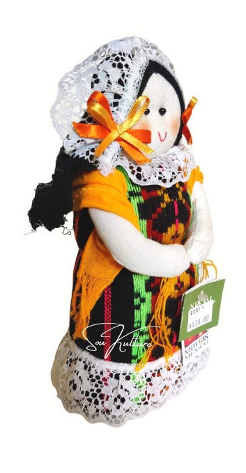 MEXICAN CULTURAL DOLL Maria's De Mexico Juanita Chiapas Rag Doll ...