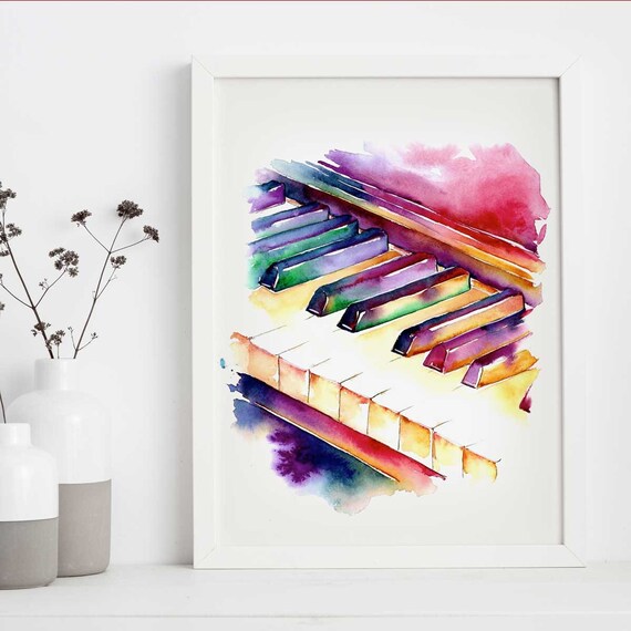 Piano Keys Paintings