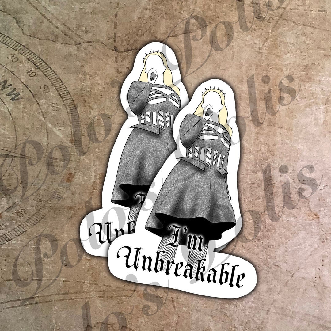 Unbreakable || Jane Seymour Six the Musical Sticker - Etsy