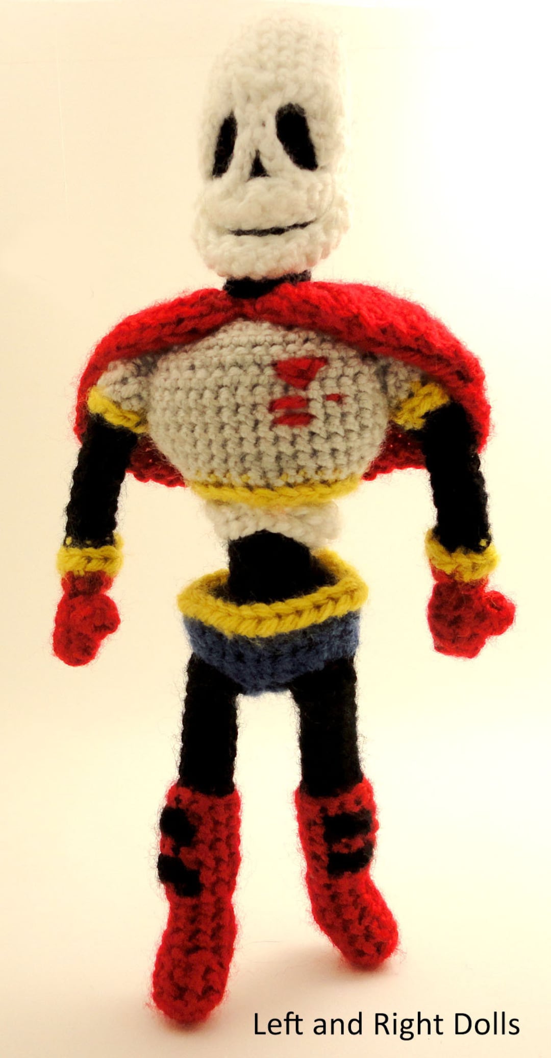 Papyrus undertale Handmade Crochet Original Design Doll - Etsy