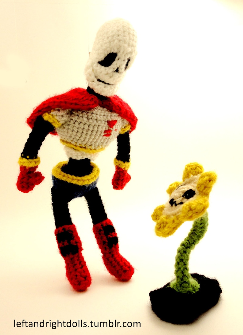 Papyrus undertale Handmade Crochet Original Design Doll - Etsy