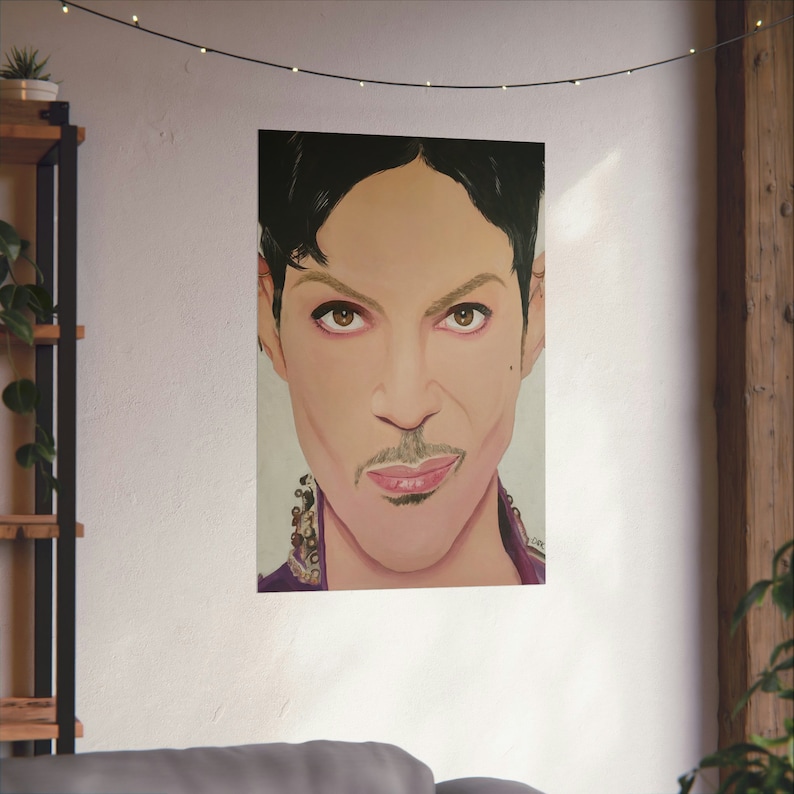 Prince Poster, Prince Wall Decor, Prince Art Poster, Art Poster of ...