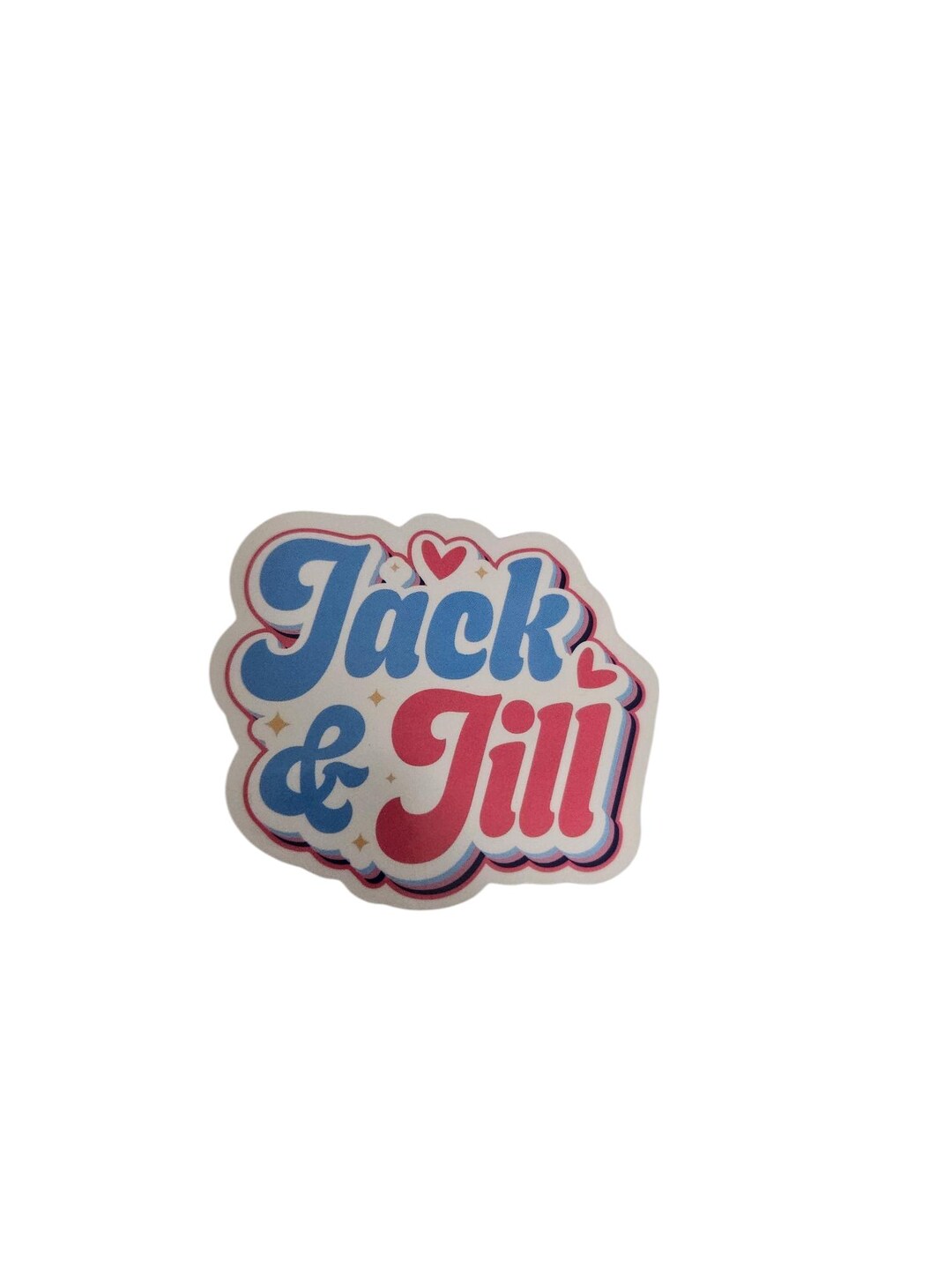 Jack and Jill Sticker/ Vinyl Sticker / Clear Sticker - Etsy