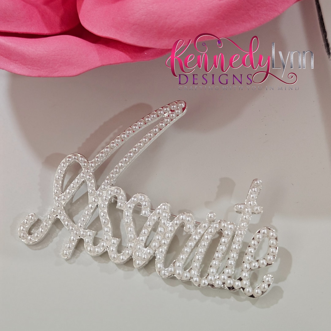 Associate Pearl Pin/jack and Jill Associate Pin - Etsy