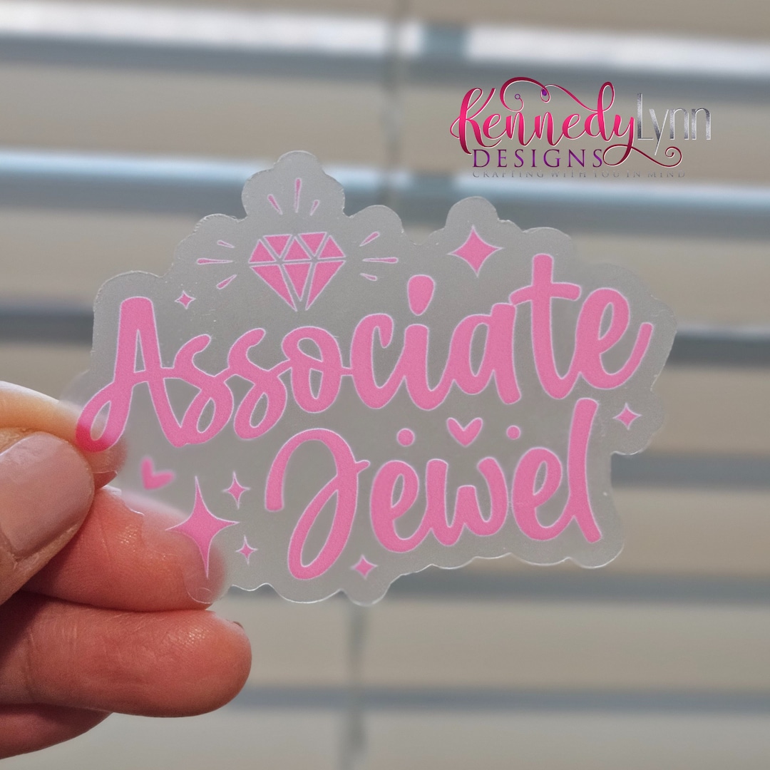 Jack and Jill Associate Sticker/ Vinyl Sticker / Clear Sticker - Etsy