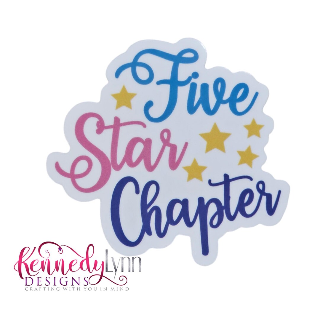 Jack and Jill Lead Five Star Chapter Sticker/ Die Cut Stickers - Etsy