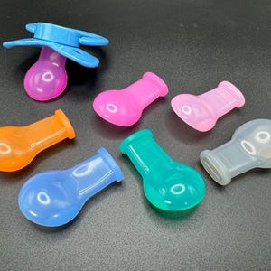 Plain Adult Pacifier Parts - Replacement Adult Pacifier Pieces - Little ...