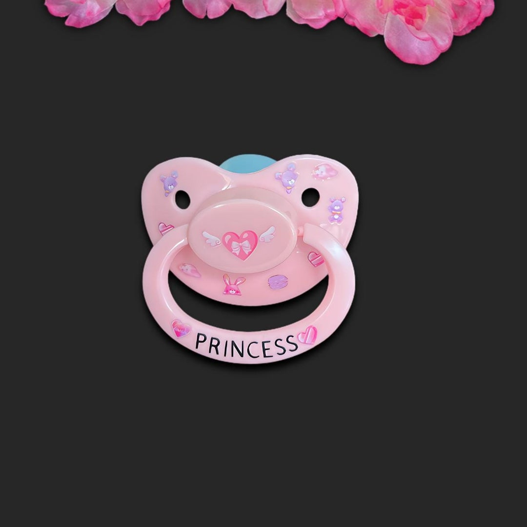 Deco Adult Pacifier - Princess ABDL Adult Baby Pacifier for Soothing ...