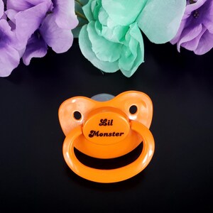 ABDL Adult Pacifier - Lil Monster ABDL Adult Baby Pacifier (custom ...