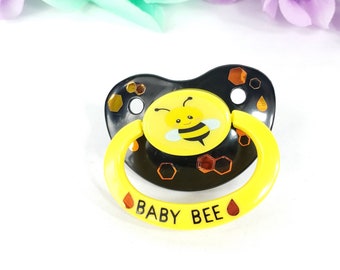 Bee Adult Pacifier - Etsy