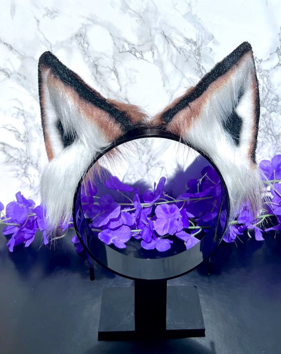 Realistic Red Fox Ears - Cosplay - Halloween Costume Ears - Fur Animal ...