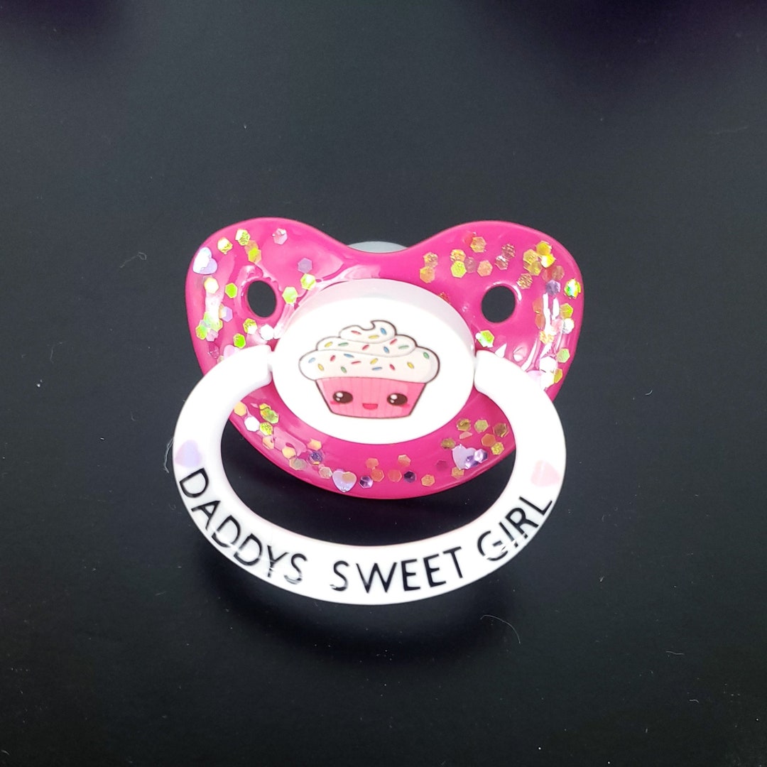 Adult Pacifier - Cupcake ABDL Adult Baby (custom Colors) - Age Regress ...
