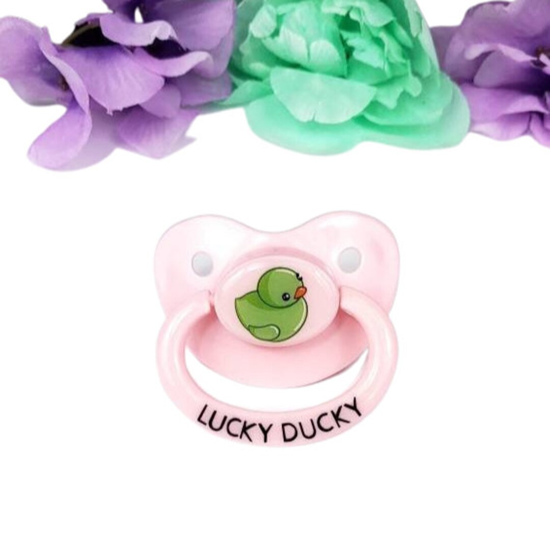 ABDL Adult Pacifier - Duck ABDL Adult Baby Pacifier in Various Colors ...