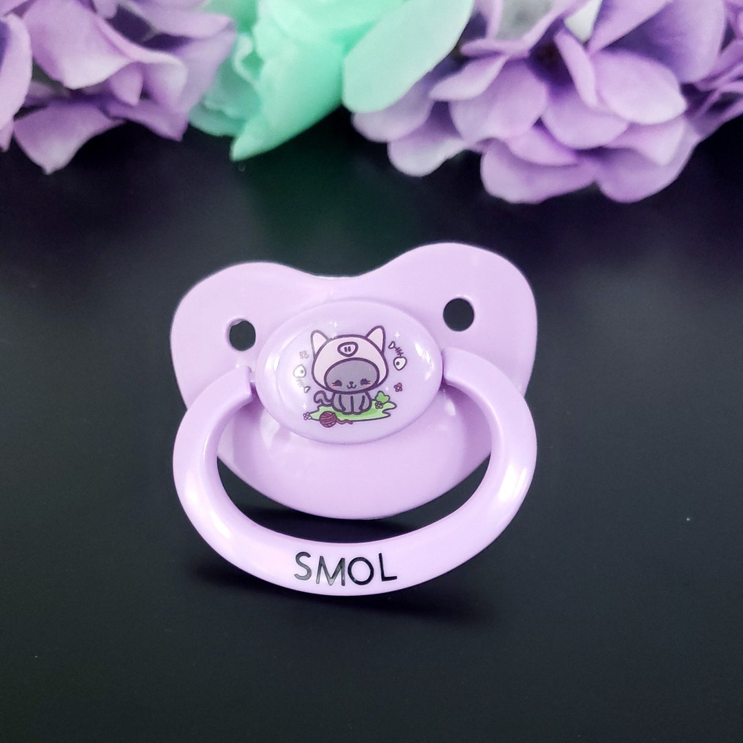 Adult Pacifier - Kitten ABDL Adult Baby Pacifier for Little Space | Age ...