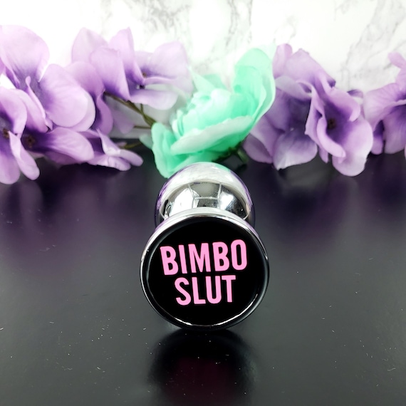 Bimbo Slut Butt Plug Large 1.5 Inches Size Butt Plug BDSM - Etsy