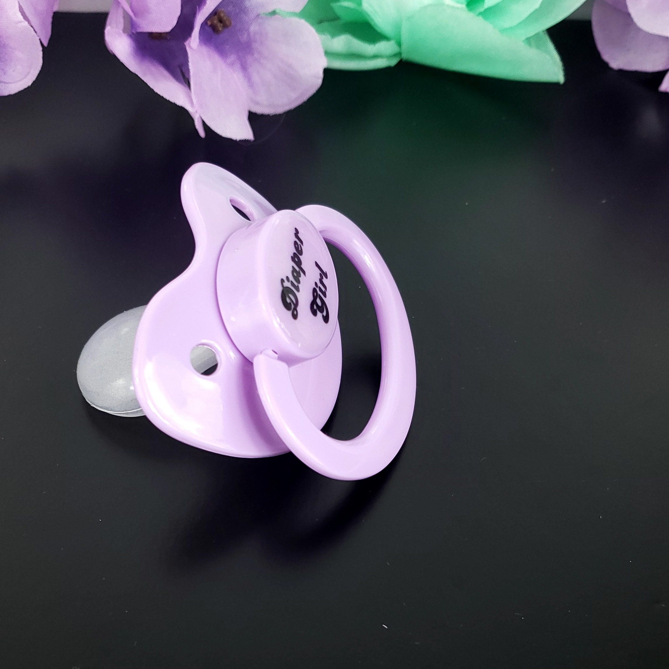 ABDL Adult Pacifier - Diaper Girl ABDL Adult Baby Pacifier in Various ...