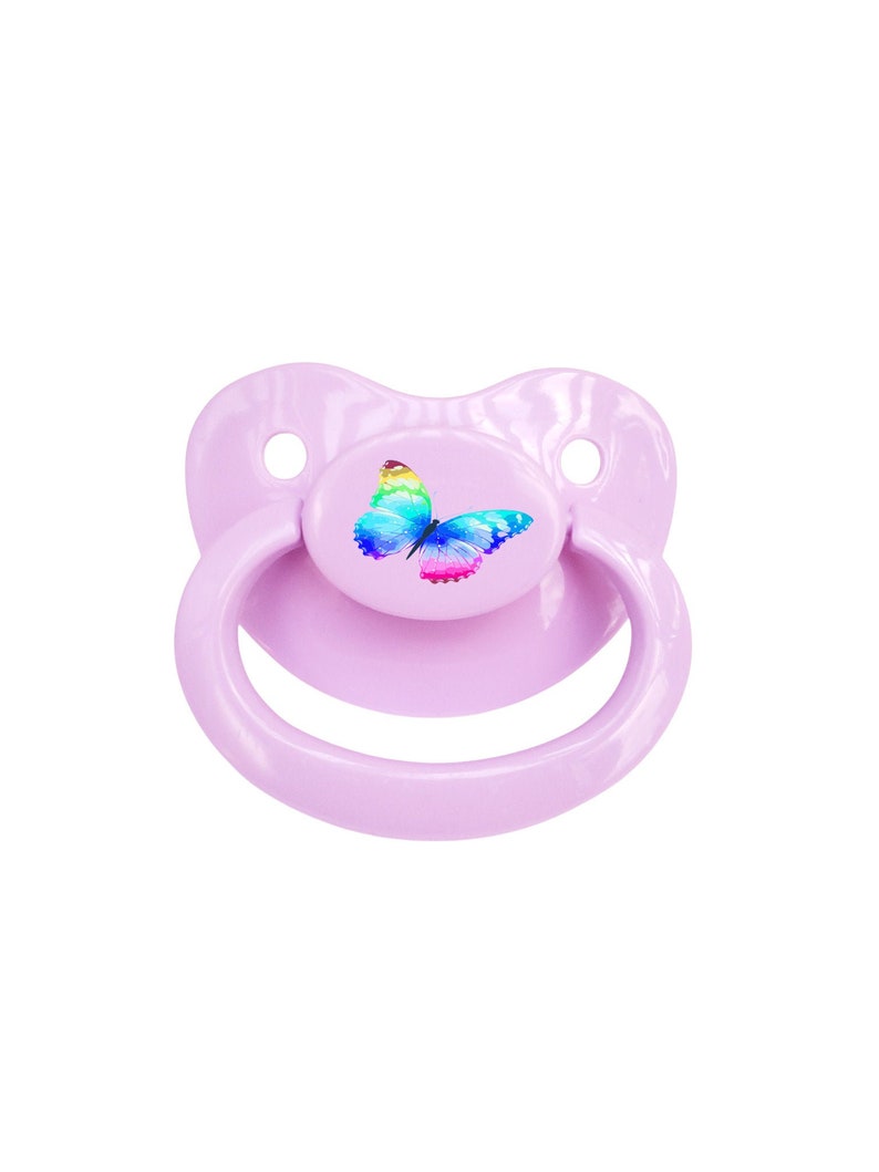 Butterfly Adult Pacifier ABDL Adult Baby Pacifier in Various - Etsy