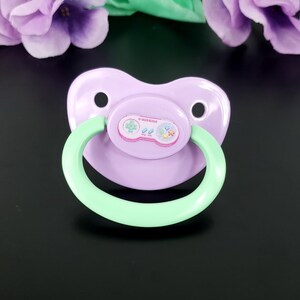 Adult Pacifier - Pixel Gamer ABDL Adult Baby Pacifier in Various Colors ...