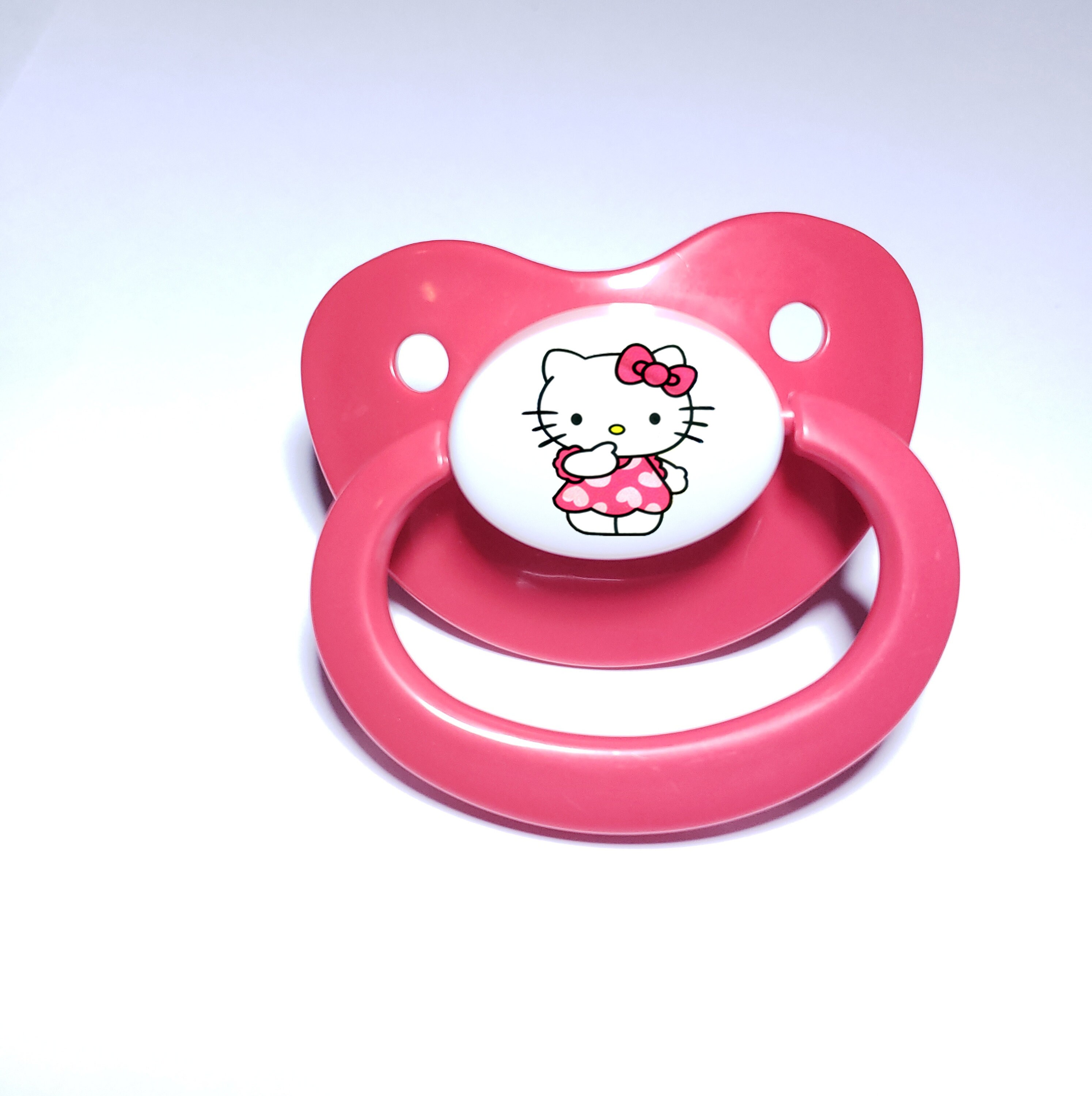 Hello Kitty Adult Pacifier Kitty DDLG Pacifier | Etsy