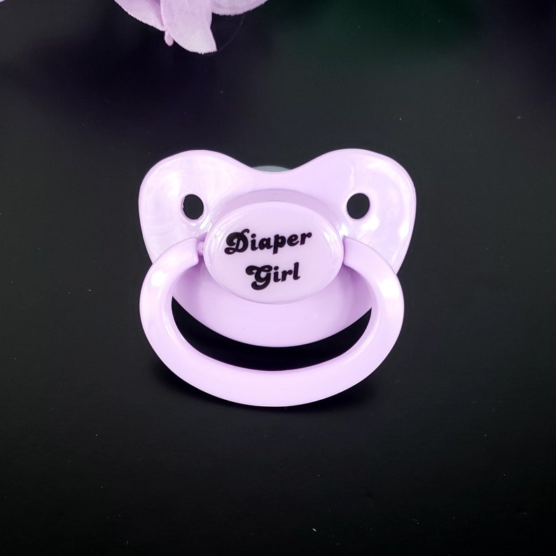 ABDL Adult Pacifier - Diaper Girl ABDL Adult Baby Pacifier in Various ...