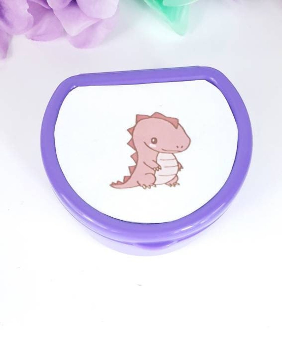 Adult Pacifier Case - Baby Dinosaur ABDL Pacifier Case - Little Space ...