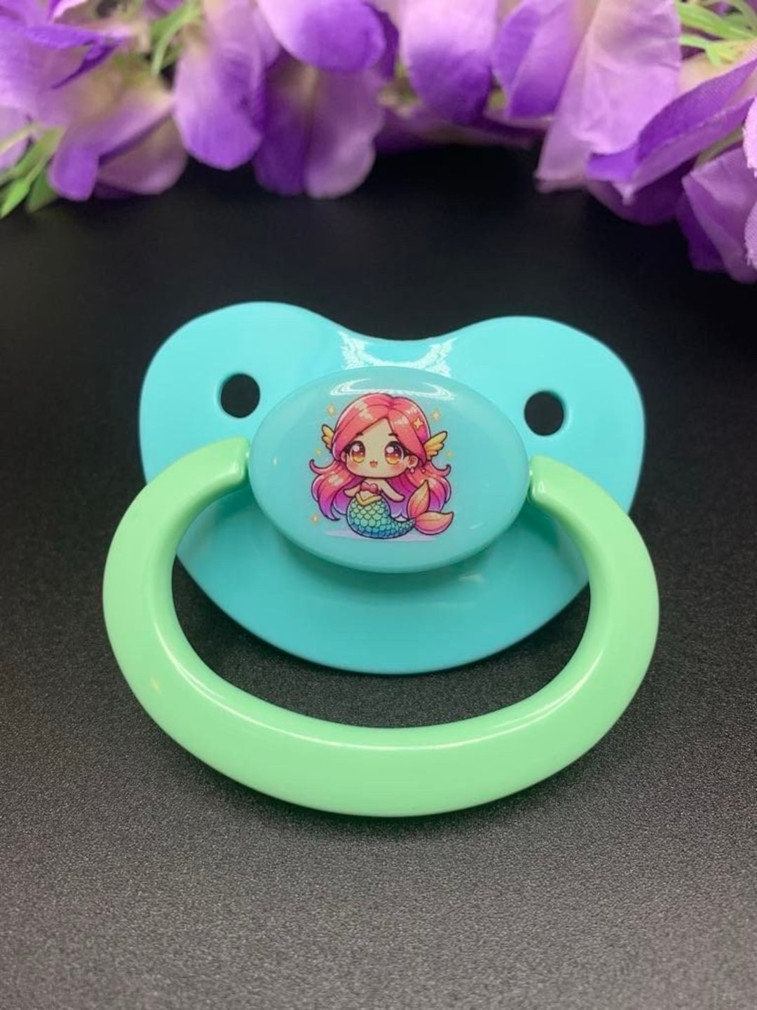 Adult Pacifier - Kawaii Mermaid ABDL Adult Baby Pacifier in Various ...