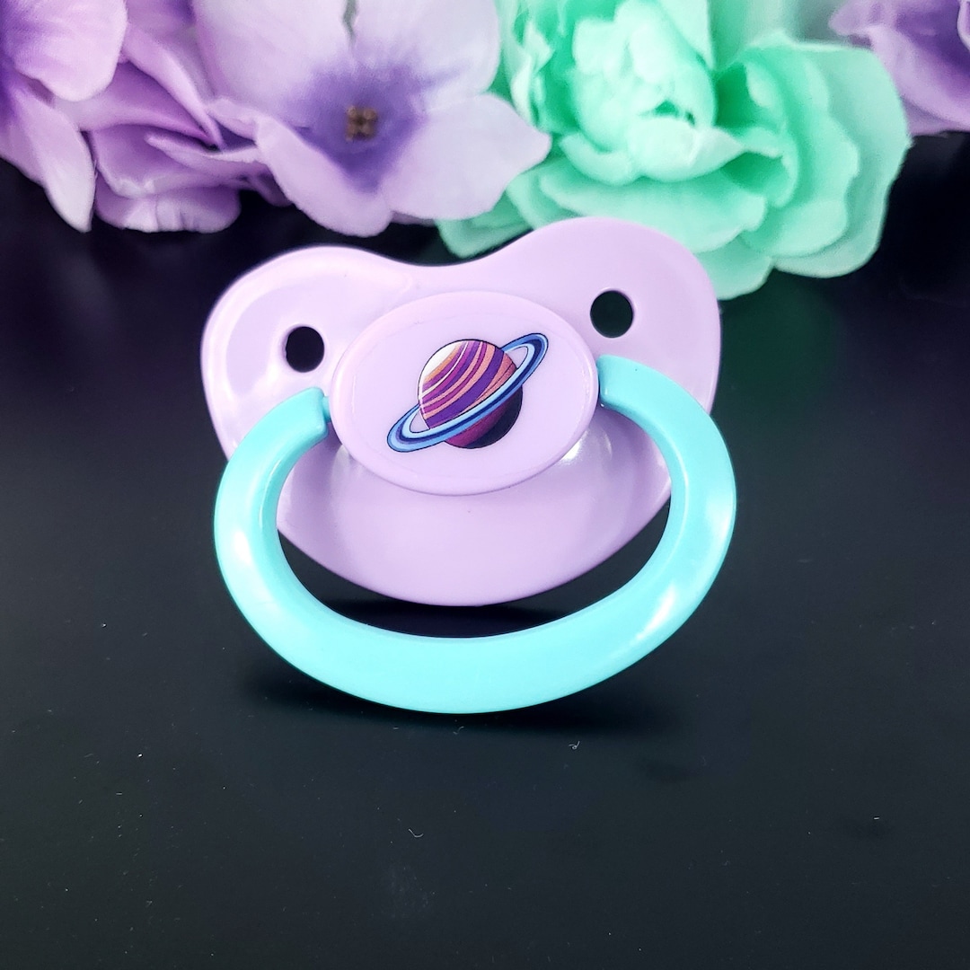 Planet Adult Pacifier - ABDL Night Time Pacifier in Various Colors for ...
