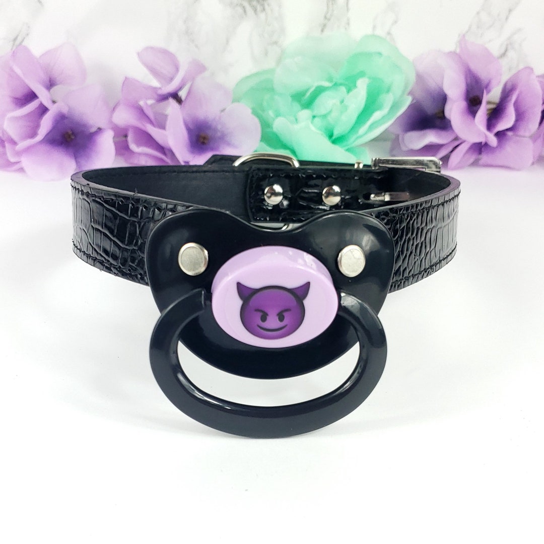 DDLG Adult Pacifier Gag With Adjustable Straps for Hands Free Play ...
