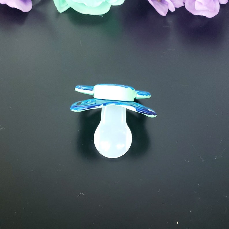 Hand Painted Adult Pacifier Shark ABDL Adult Baby Pacifier - Etsy