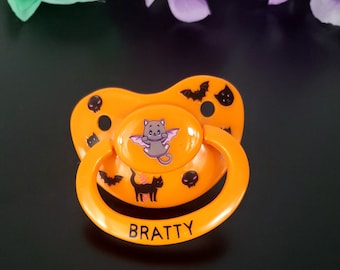 Halloween Adult Pacifier - ABDL Adult Baby Pacifier - Ghost Deco ...