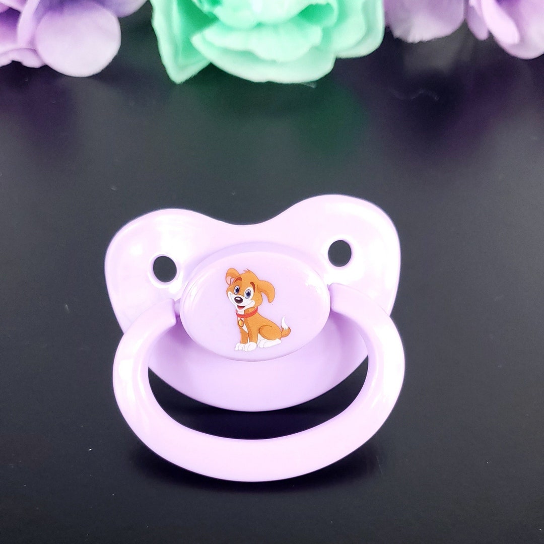Adult Baby Pacifier- Puppy Age Regress ABDL Pacifier - Choose Your Own ...