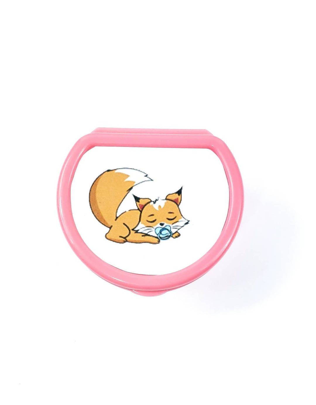 Baby Fox Adult Pacifier Case- ABDL Pacifier Storage Container- Adult ...