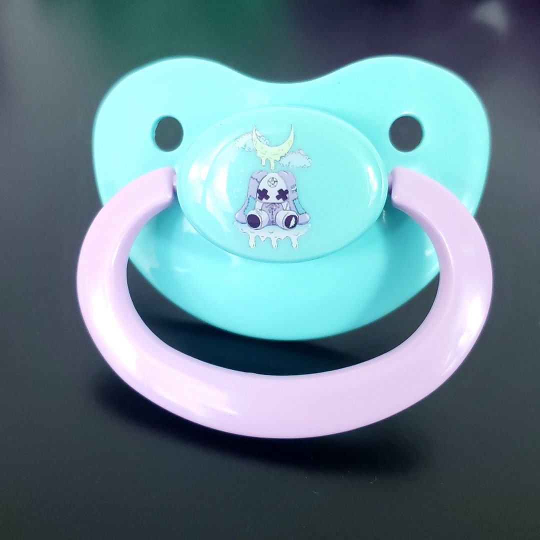 Creepy Kawaii Adult Pacifier - ABDL Adult Baby Pacifier in Various ...