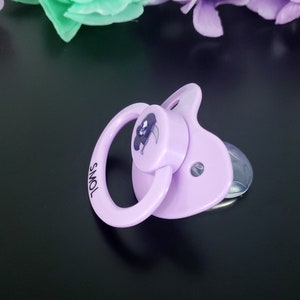 Adult Pacifier - Goth ABDL Adult Baby Pacifier in Various Colors for ...