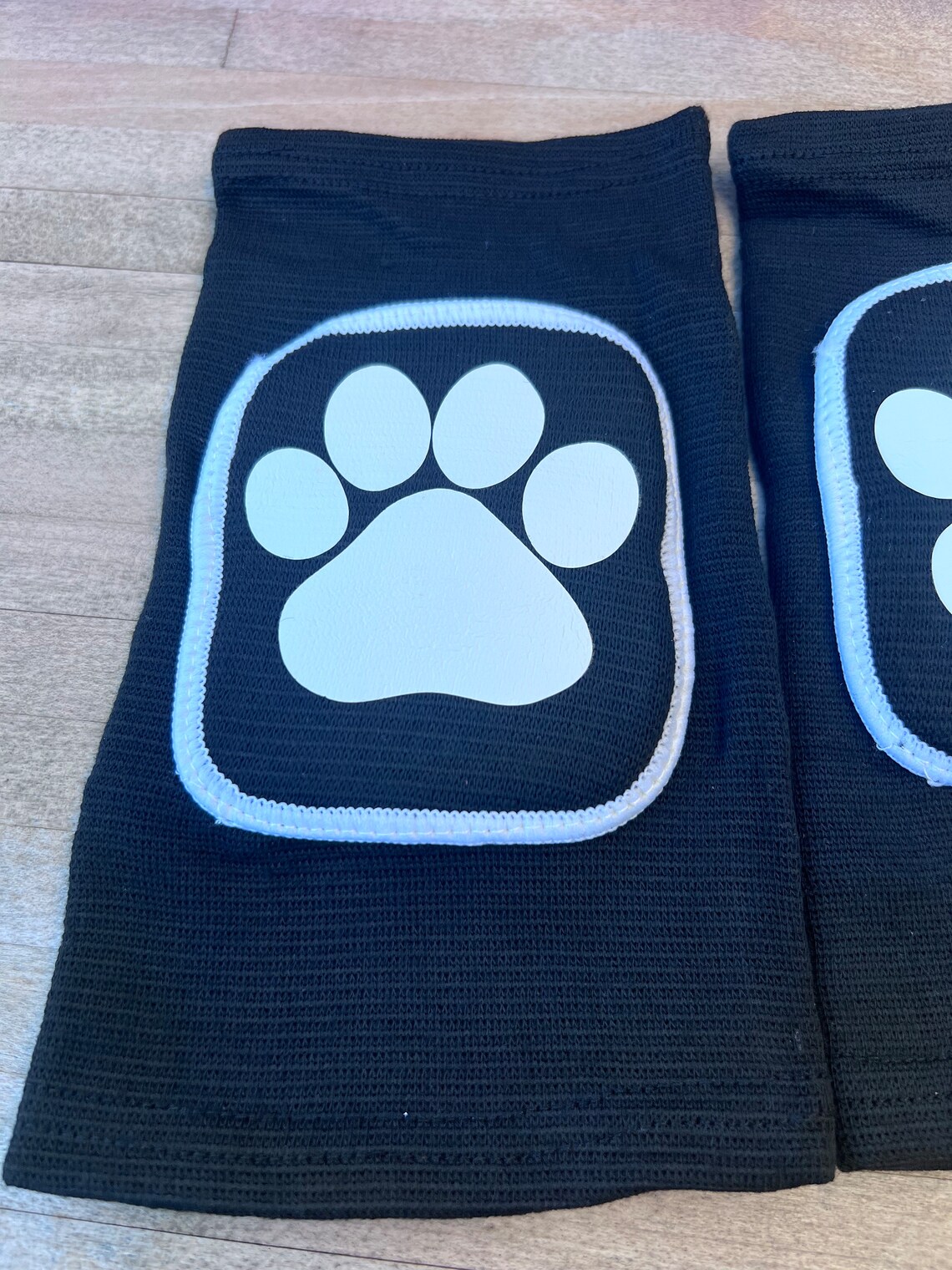 Black Paw Knee Pads - Pole Dancing Knee Protection Paws for Pet Play ...