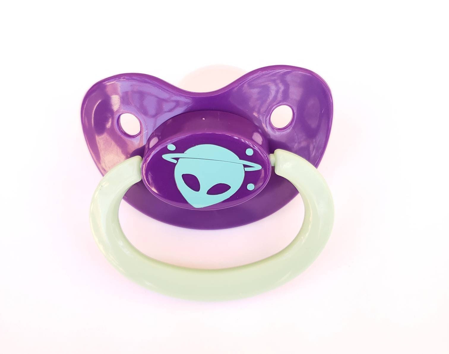Alien Vinyl Adult Pacifier ABDL | Etsy