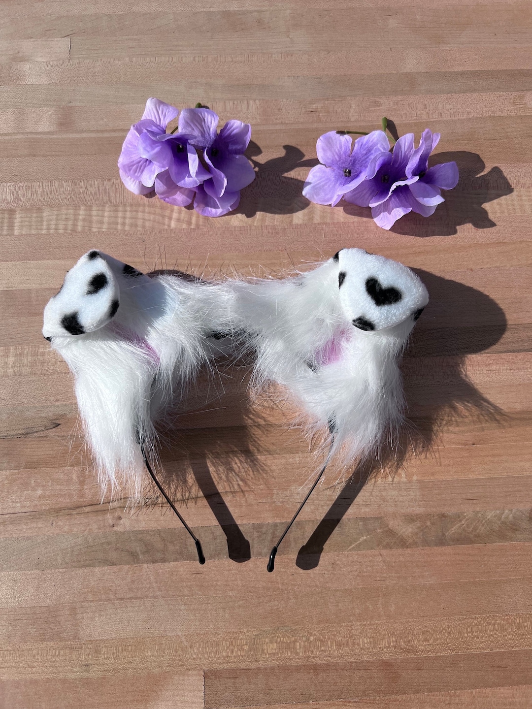 Dalmatian Puppy Ears - Realistic Animal Ears - Dog Cosplay Ears ...