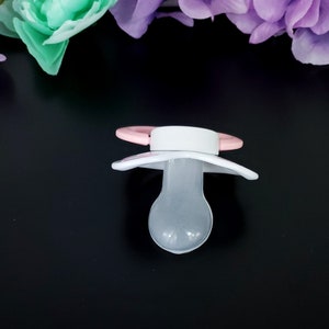 Adult Pacifier - Pink Cow ABDL Adult Baby Pacifier for Soothing and Age ...