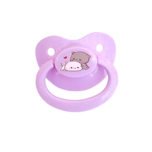 Kitten Love Adult Pacifier - ABDL Adult Baby Pacifier in Custom Colors ...