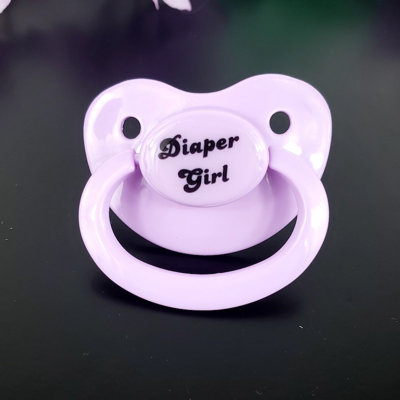 Abdl Baby Girl Pacifier - Etsy