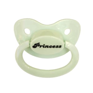 Princess Adult Pacifier - ABDL Adult Baby Pacifier in Various Colors ...