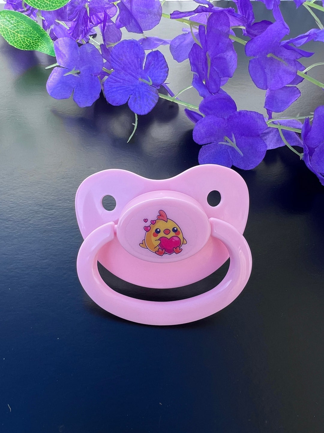 Chicken Adult Pacifier - ABDL Adult Baby Pacifier (custom Colors ...