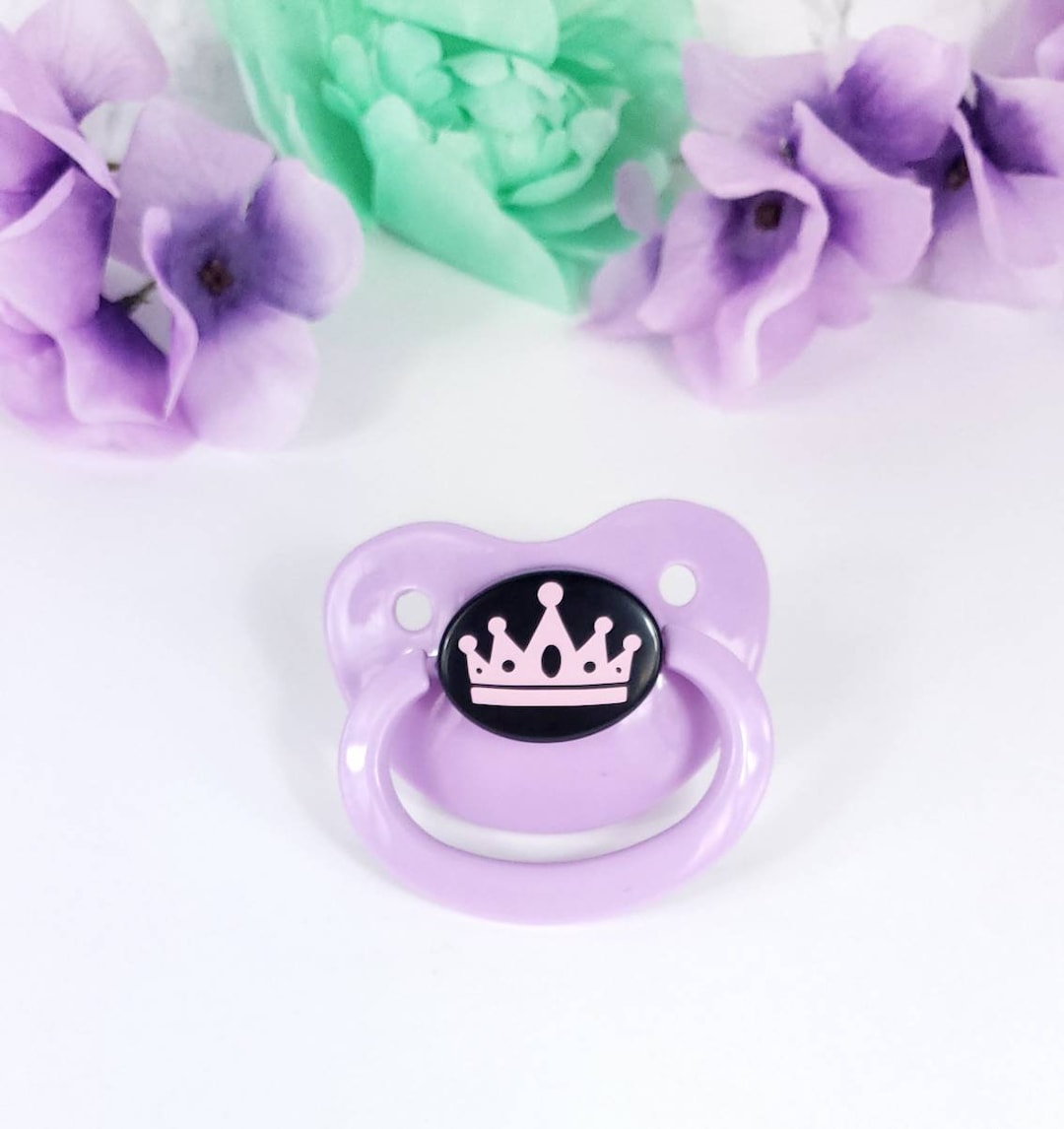 Adult Pacifier - ABDL Pacifier for Age Regress and Little Space - Crown ...