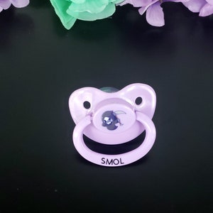Adult Pacifier - Goth ABDL Adult Baby Pacifier in Various Colors for ...